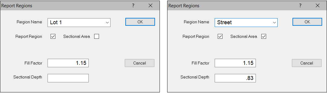 Edit-Report Region