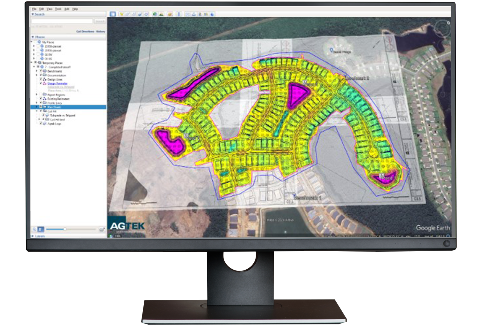 Civil Construction Excavation Software Segments - AGTEK