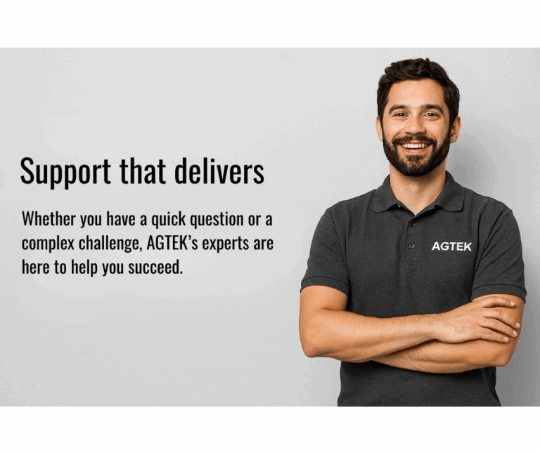 Support That Delivers - AGTEK